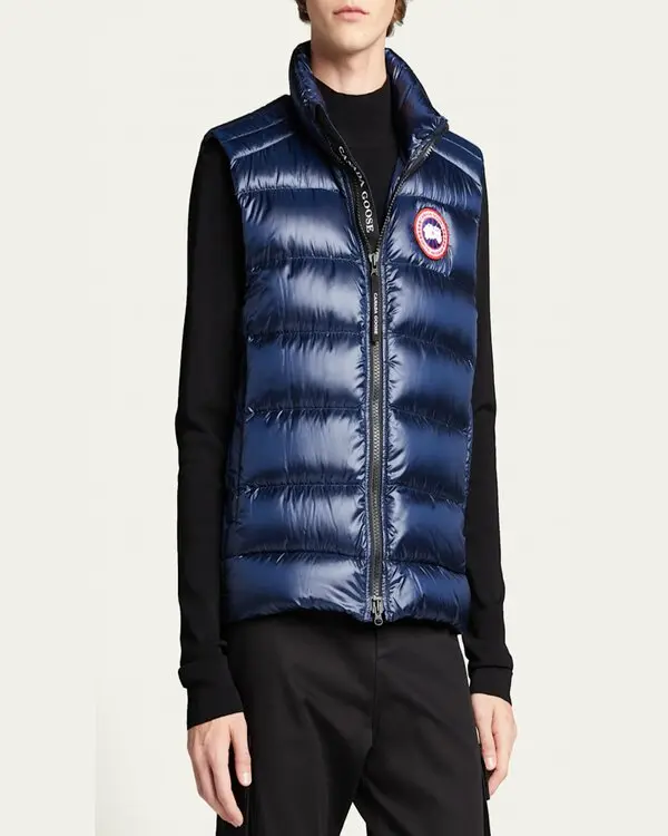 Canada Goose Crofton Quilted Down Vest - Dark Blue
