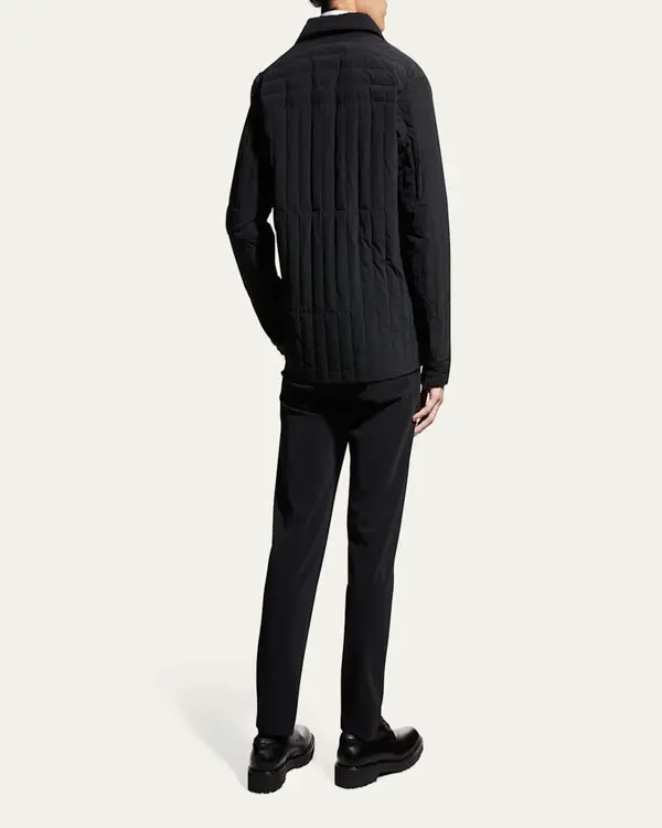 Theory Curtis Precision Ponte Drawstring Pants - Black