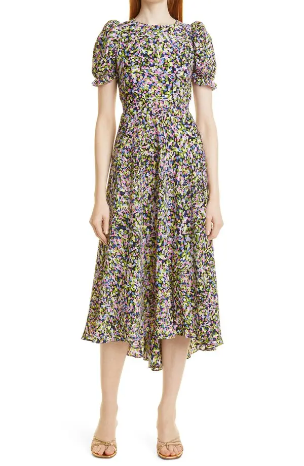 Ted Baker London Graduated Midi Dress - Black | Editorialist