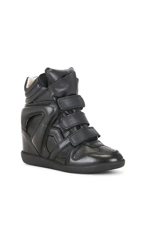 Isabel Marant Étoile Bekett Wedge Sneakers - Black