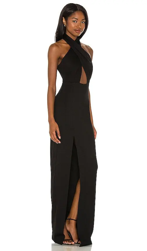Amanda Uprichard X Zahara Gown - Black