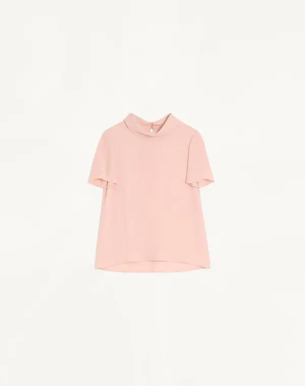 Valentino Garavani Georgette Top - Rose