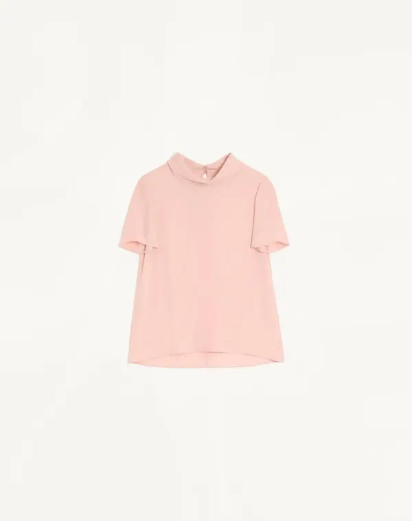 Valentino Garavani Georgette Top - Rose