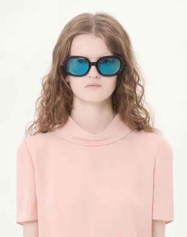 Valentino Garavani Georgette Top - Rose