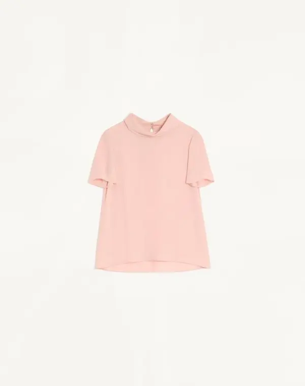 Valentino Garavani Georgette Top - Rose