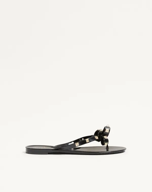Valentino Garavani Rockstud Slipper - Black