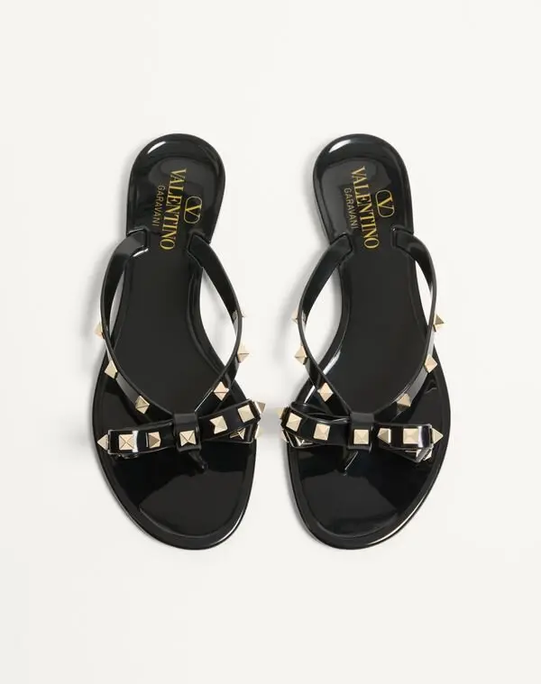 Valentino Garavani Rockstud Slipper - Black