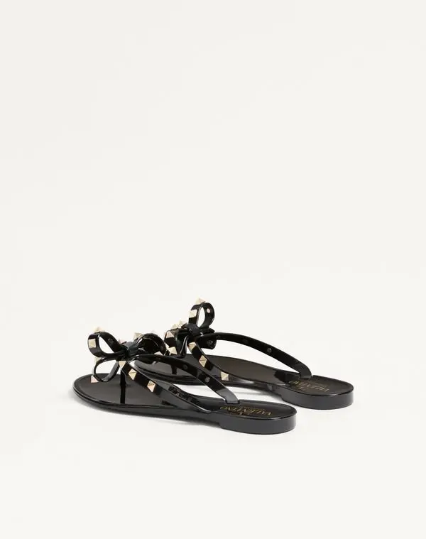 Valentino Garavani Rockstud Slipper - Black