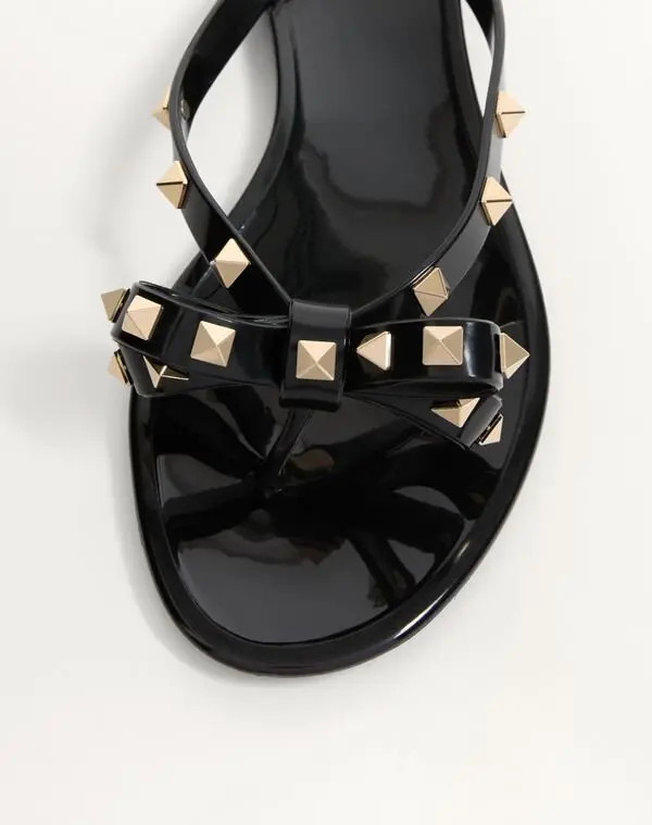 Valentino Garavani Rockstud Slipper - Black