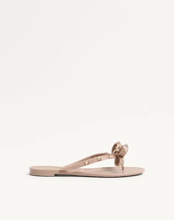Valentino Garavani Rockstud Slipper - Poudre