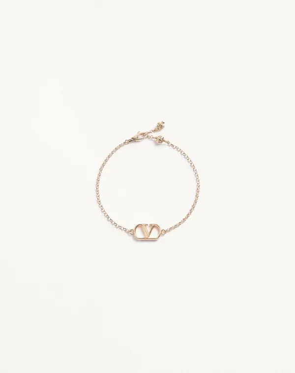 Valentino Garavani Vlogo Signature Metal Bracelet - Gold