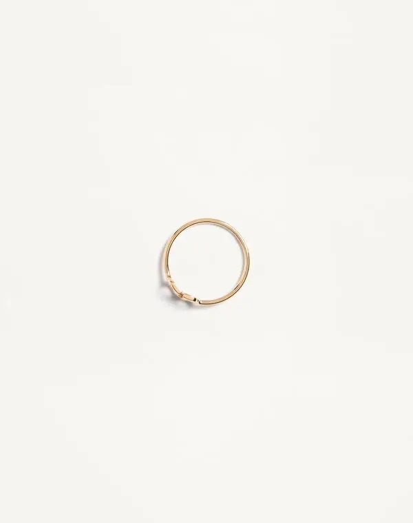 Valentino Garavani Vlogo Signature Metal Ring