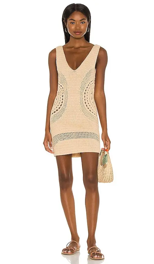 house of harlow 1960 crochet dress House of Harlow 1960 x Revolve Anneli Crochet Dress in Ivory