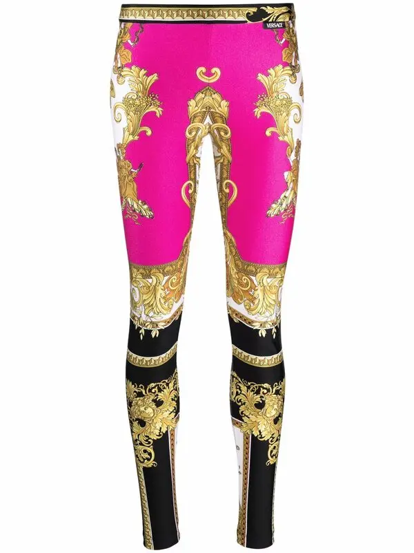 Versace Medusa Renaissance-print Leggings