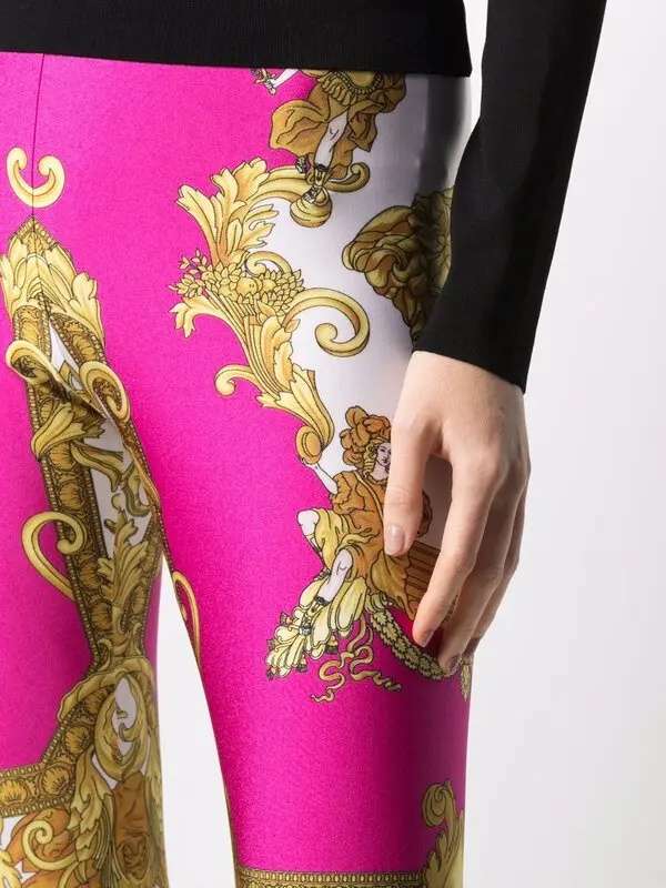 Versace Medusa Renaissance-print Leggings