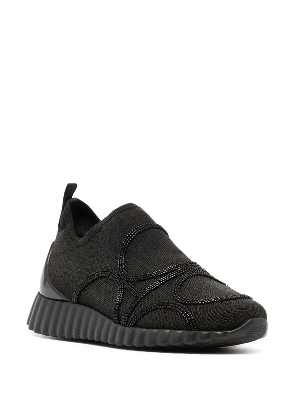 FERRAGAMO Oversize-sole Slip-on Sneakers