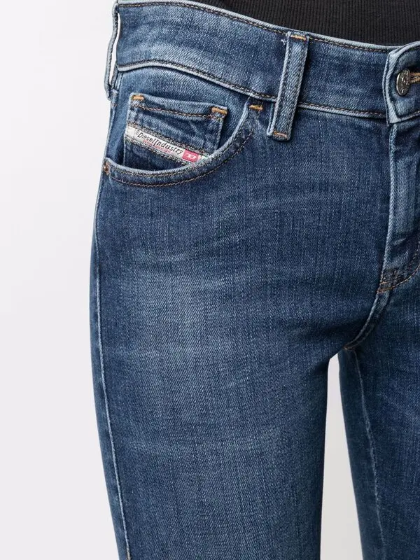 DIESEL® Slandy Super Skinny Denim Jeans