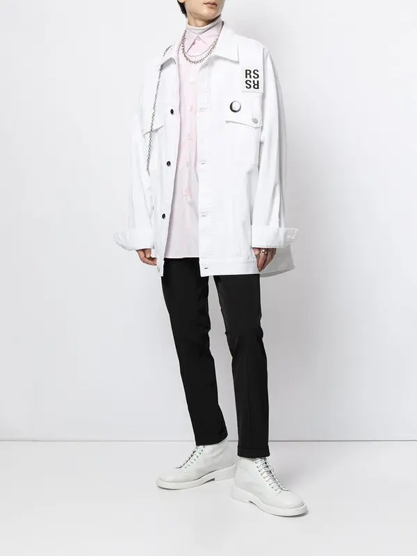 Raf Simons Teenage Dreams Bowling Shirt - Pink