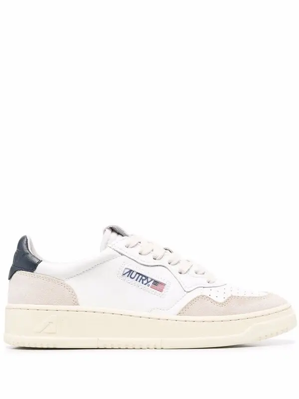 AUTRY Logo-patch Lace-up Sneakers