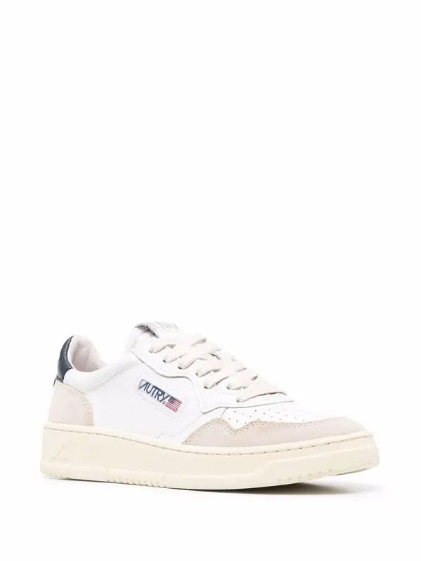 AUTRY Logo-patch Lace-up Sneakers