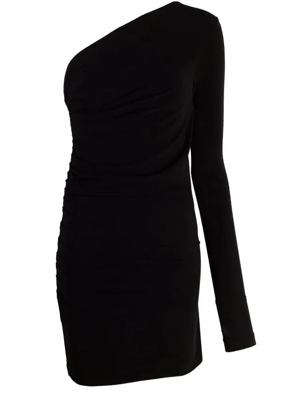 Dsquared2 One-shoulder Mini Dress - Black