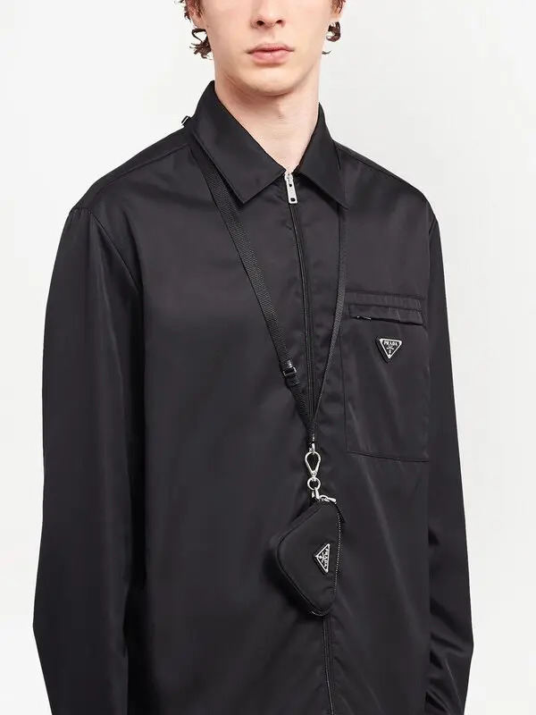 Prada Re-nylon Logo Pouch