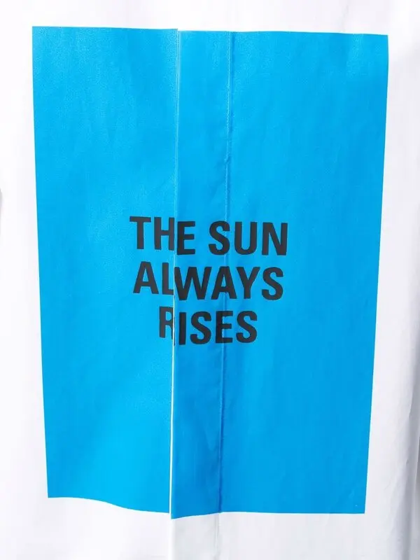 Jil Sander The Sun Always Rises Shirt In White - 60% Off