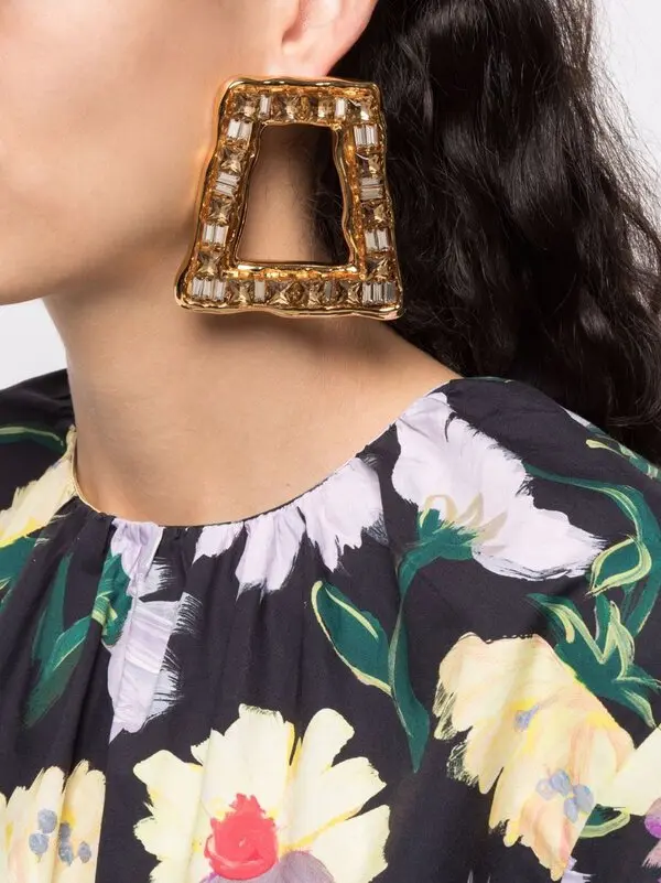 Marni Crystal-embellished Single Earring
