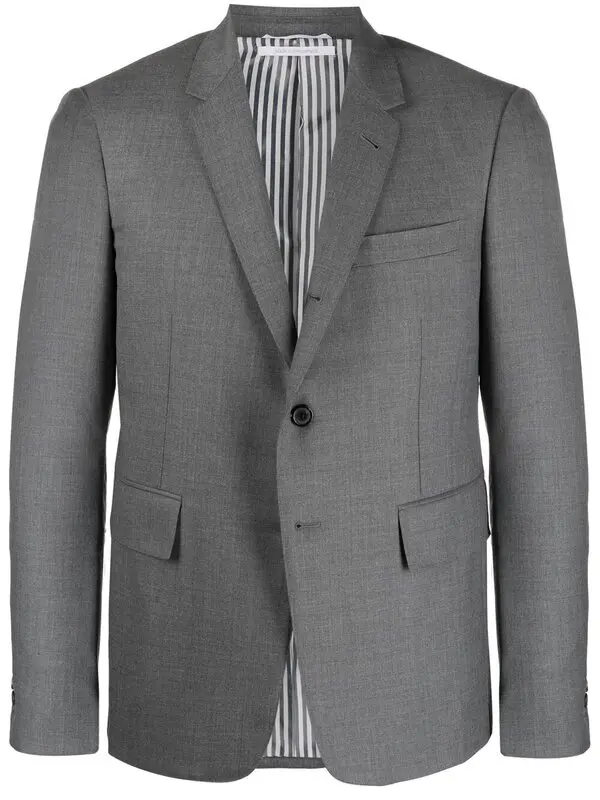 Thom Browne Crop-sleeve Blazer