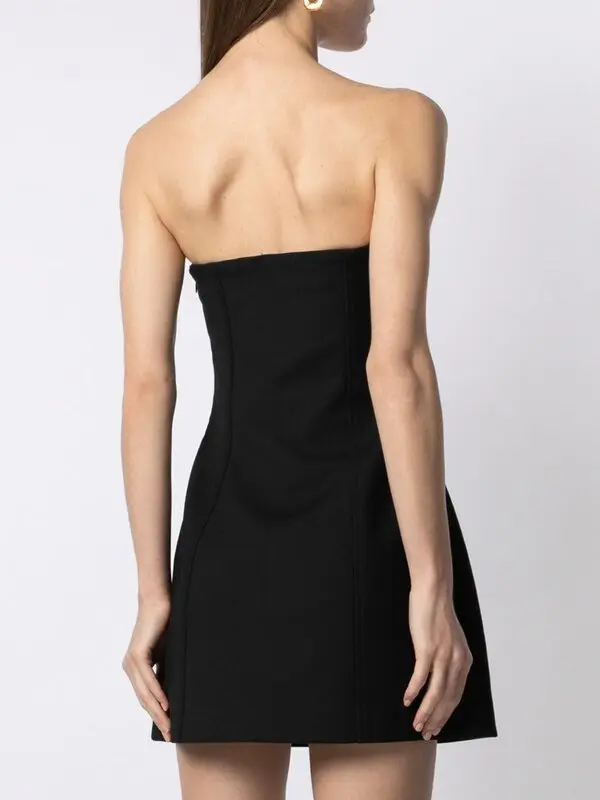 Sir. Maxe Strapless Mini Dress - Black | Editorialist