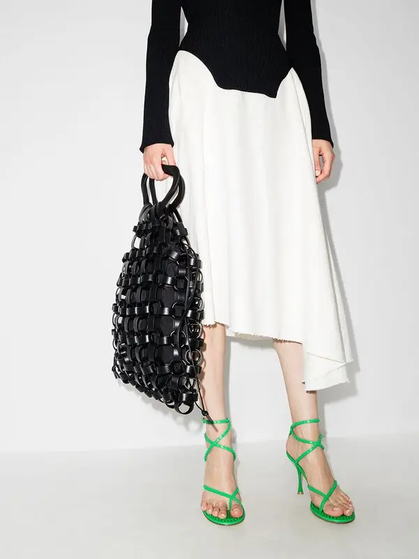Bottega Veneta Woven Shopper Tote Bag
