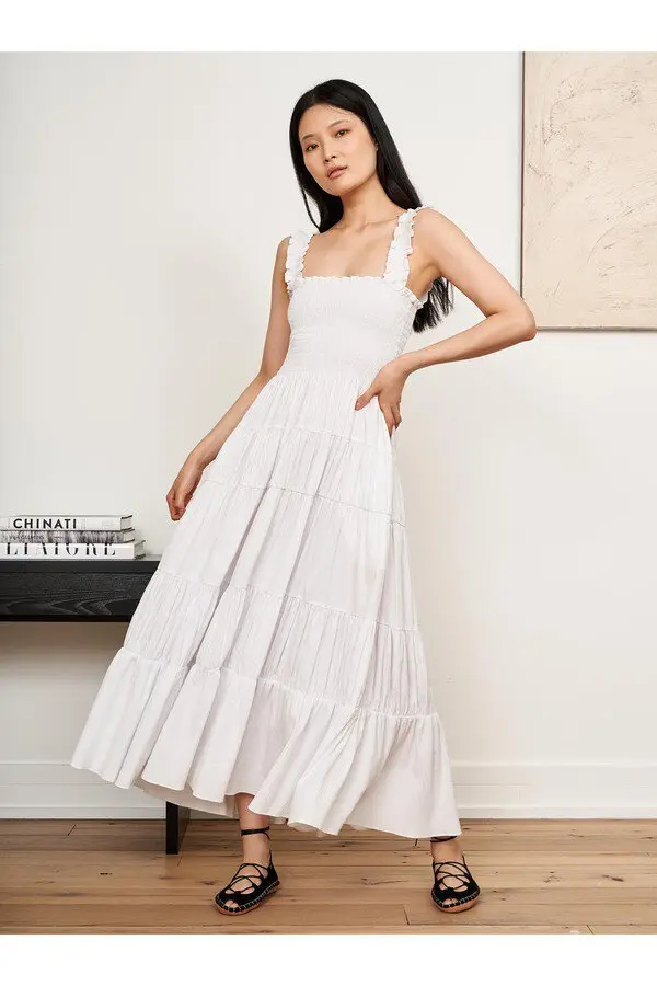 La Ligne Vera Dress In White - 50% Off | Editorialist