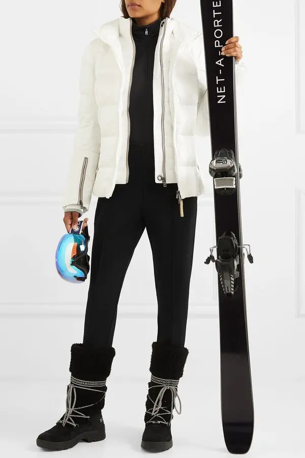 Bogner Elaine Printed Stretch Stirrup Ski Pants