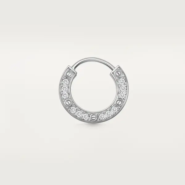 CARTIER Love Single Earring - Grey