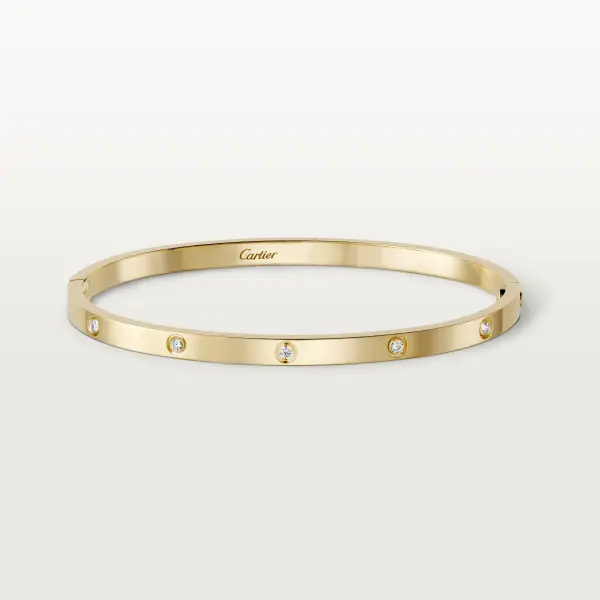 Cartier Love Bracelet, Small Model, 10 Diamonds