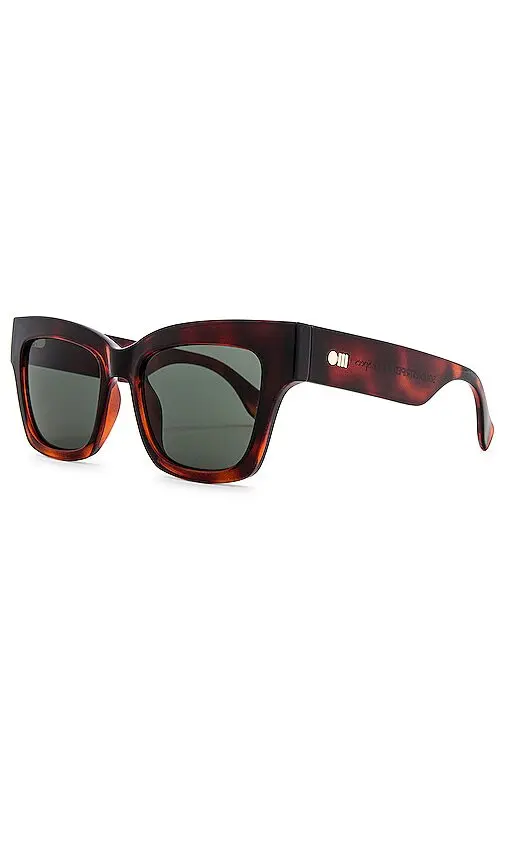 Le Specs X Solid & Striped Georgica In Brown - Toffee Tort  display picture 3