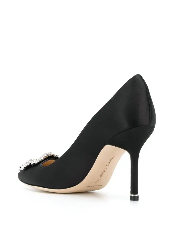 Manolo Blahnik Hangisi Pumps - Black