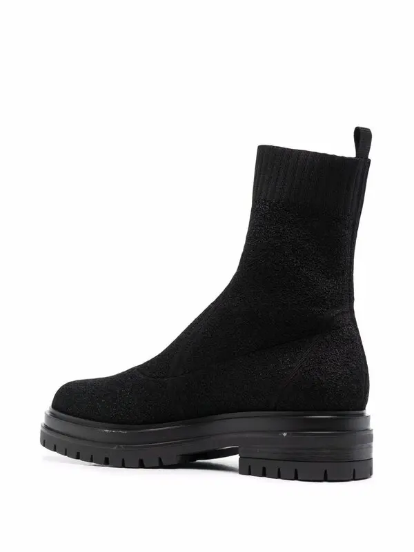 GIANVITO ROSSI Pull-on Ankle Boots 50mm