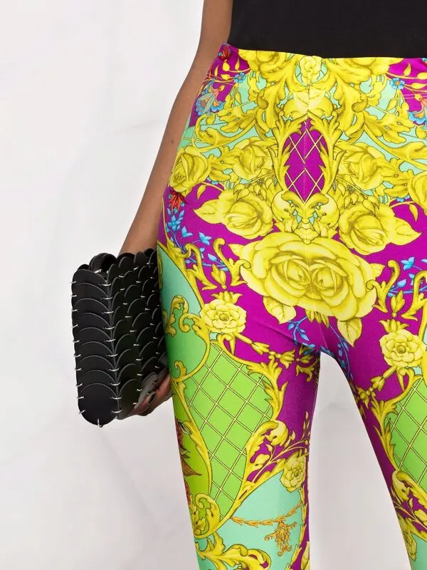 Philipp Plein New Baroque High-rise Leggings