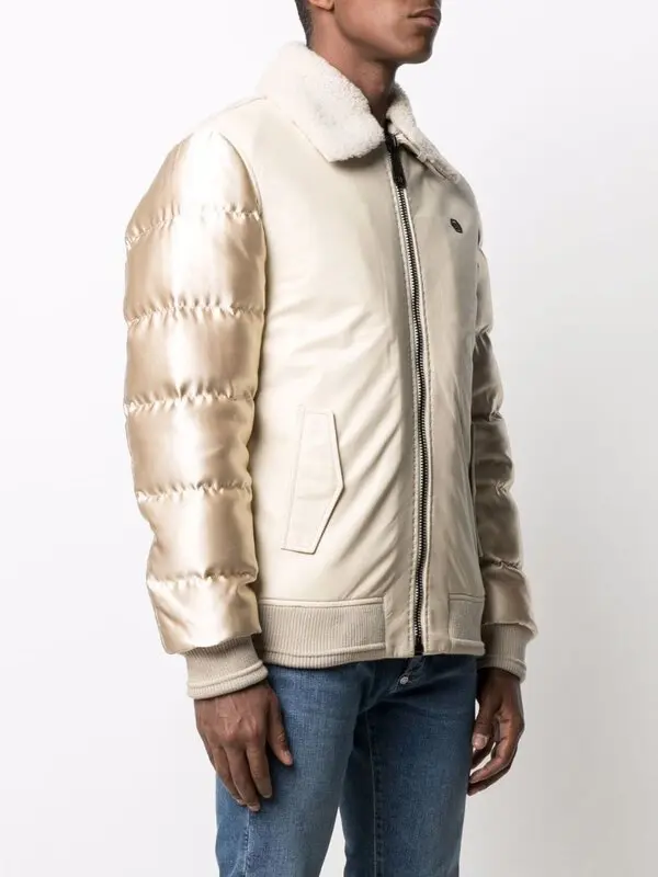 Philipp Plein Metallic Padded Jacket