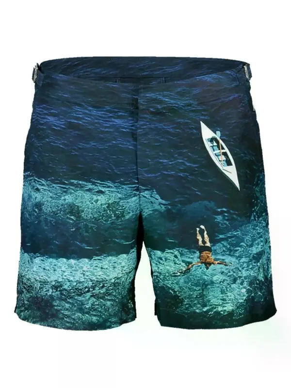 Orlebar Brown Bulldog Photograph-print Swim Shorts