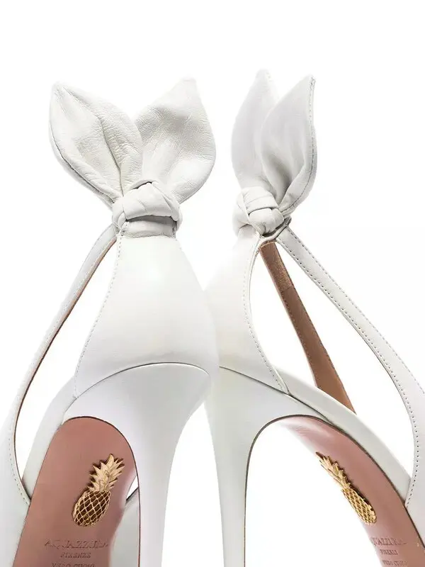 AQUAZZURA Bow Tie 105mm Pumps