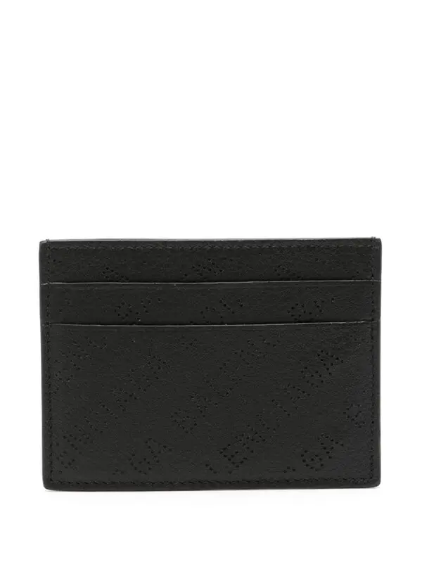 Balenciaga Perforated Logo Cardholder