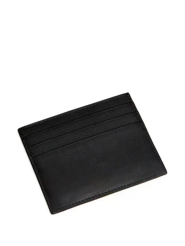 Valentino Garavani Vlogo Signature Card Holder - Black