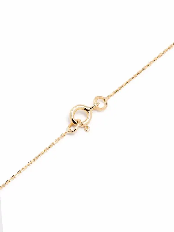 AURÉLIE BIDERMANN 18kt Yellow Diamond Screw Necklace