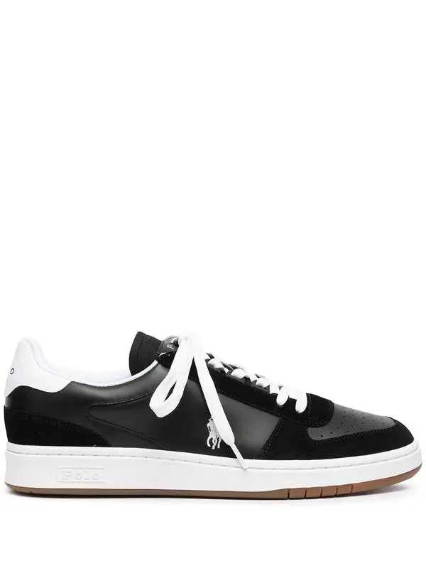 Polo Ralph Lauren Two-tone Sneakers - Black