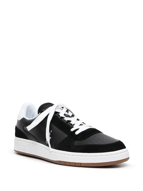 Polo Ralph Lauren Two-tone Sneakers - Black