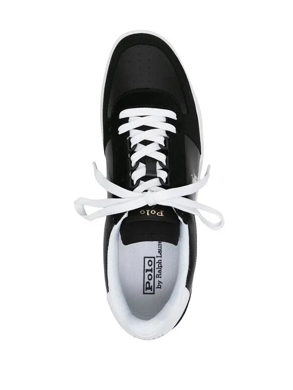 Polo Ralph Lauren Two-tone Sneakers - Black