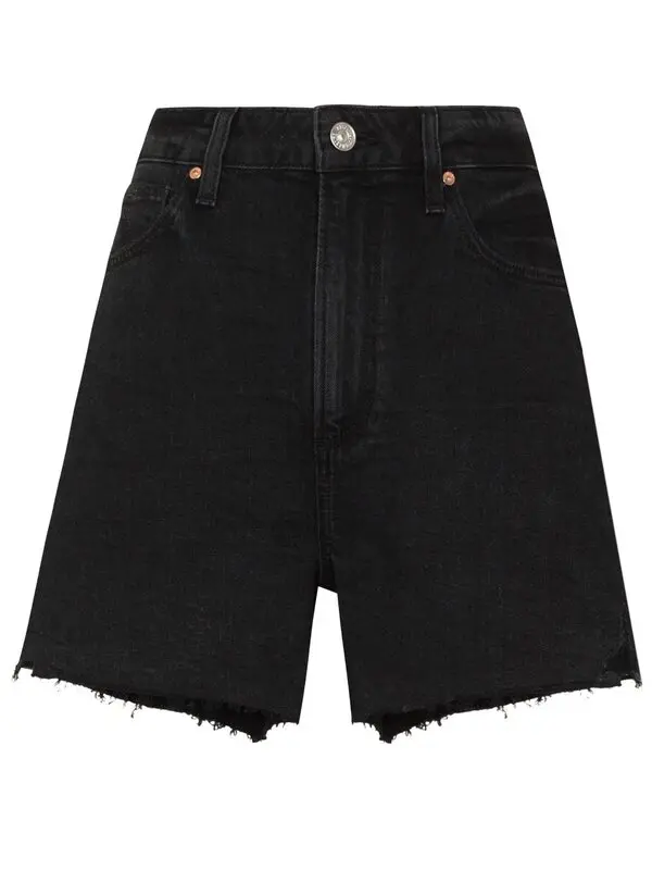 Paige Dani High-waisted Denim Shorts