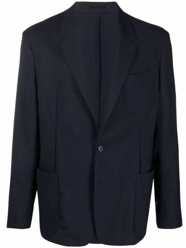 Paul Smith Darted Single-breast Wool Blazer
